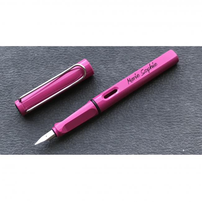 LAMY Füller Pink mit Gravur --> GRAVUR nach WUNSCH eine tolle GESCHENK ...